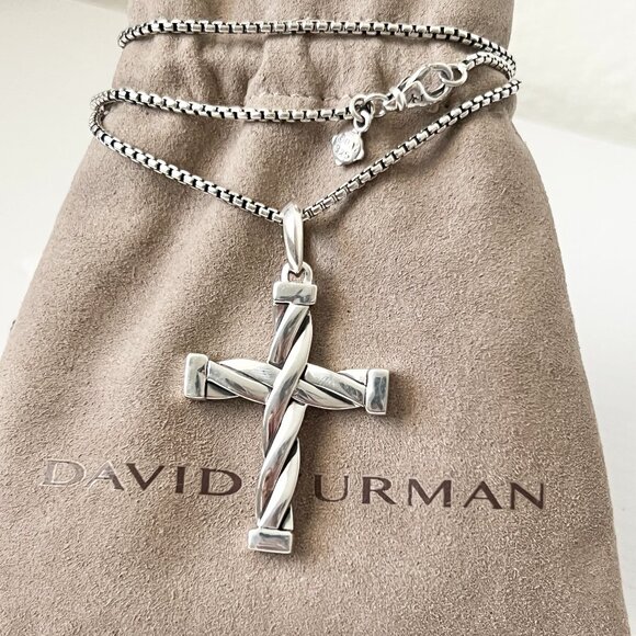 David Yurman | Accessories | David Yurman Sterling Silver Helios Cross ...